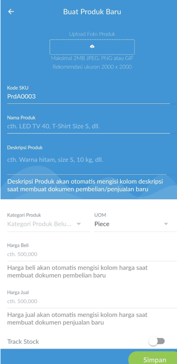 Cara Membuat Produk Pada Aplikasi Mobile – Paper.id Support & Help