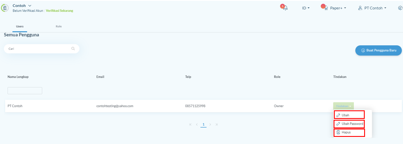 Cara Membuat Pengguna pada Paper.id – Paper.id Support & Help