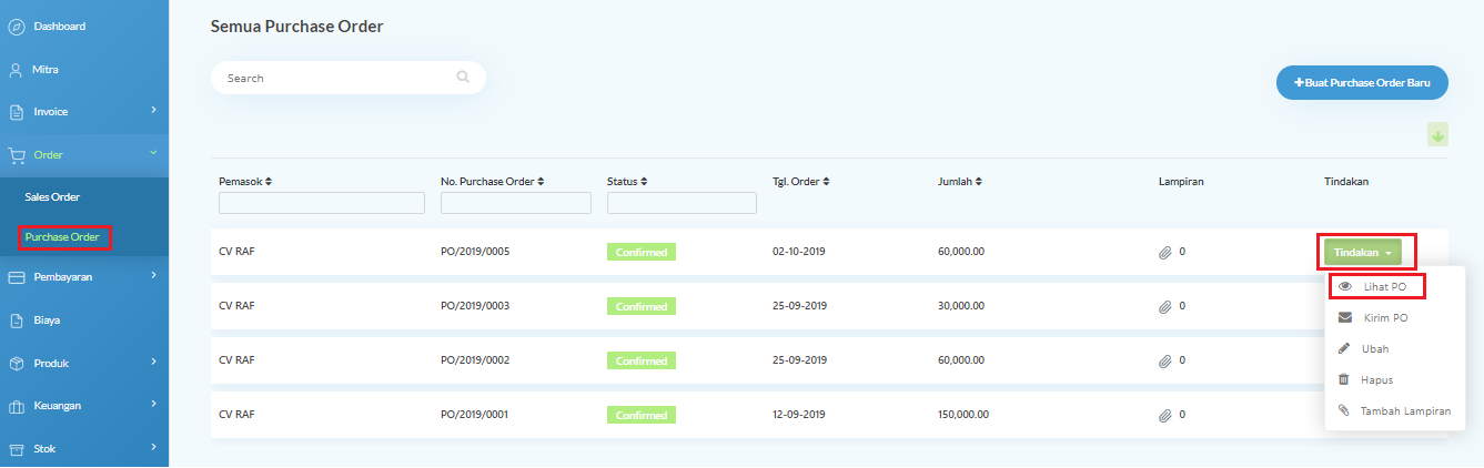 Cara pembuatan Purchase Invoice atau Invoice Pembelian pada Paper.Id ...