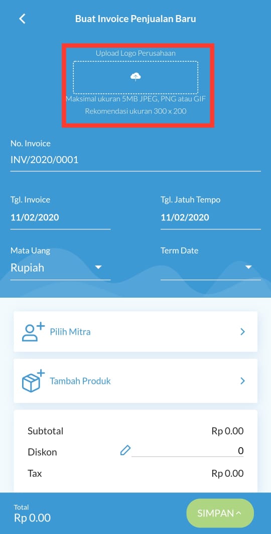 Cara Membuat Sales Invoice atau Invoice Penjualan di Aplikasi Mobile ...