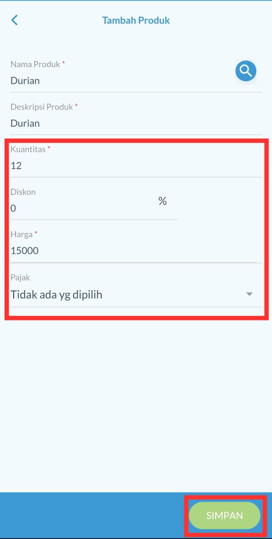 Cara Membuat Sales Invoice atau Invoice Penjualan di Aplikasi Mobile ...